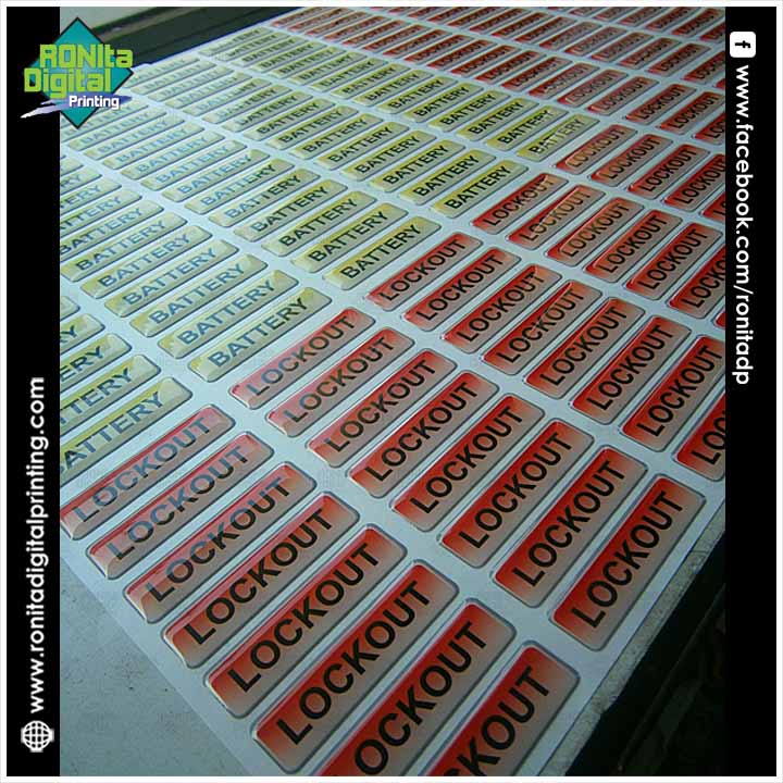 Jasa Cetak Sticker Timbul Resin